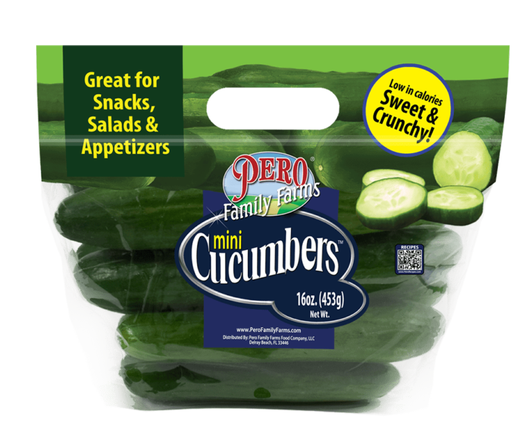 Mini Cucumbers - Pero Family Farms - Sustainable Farming Since 1908